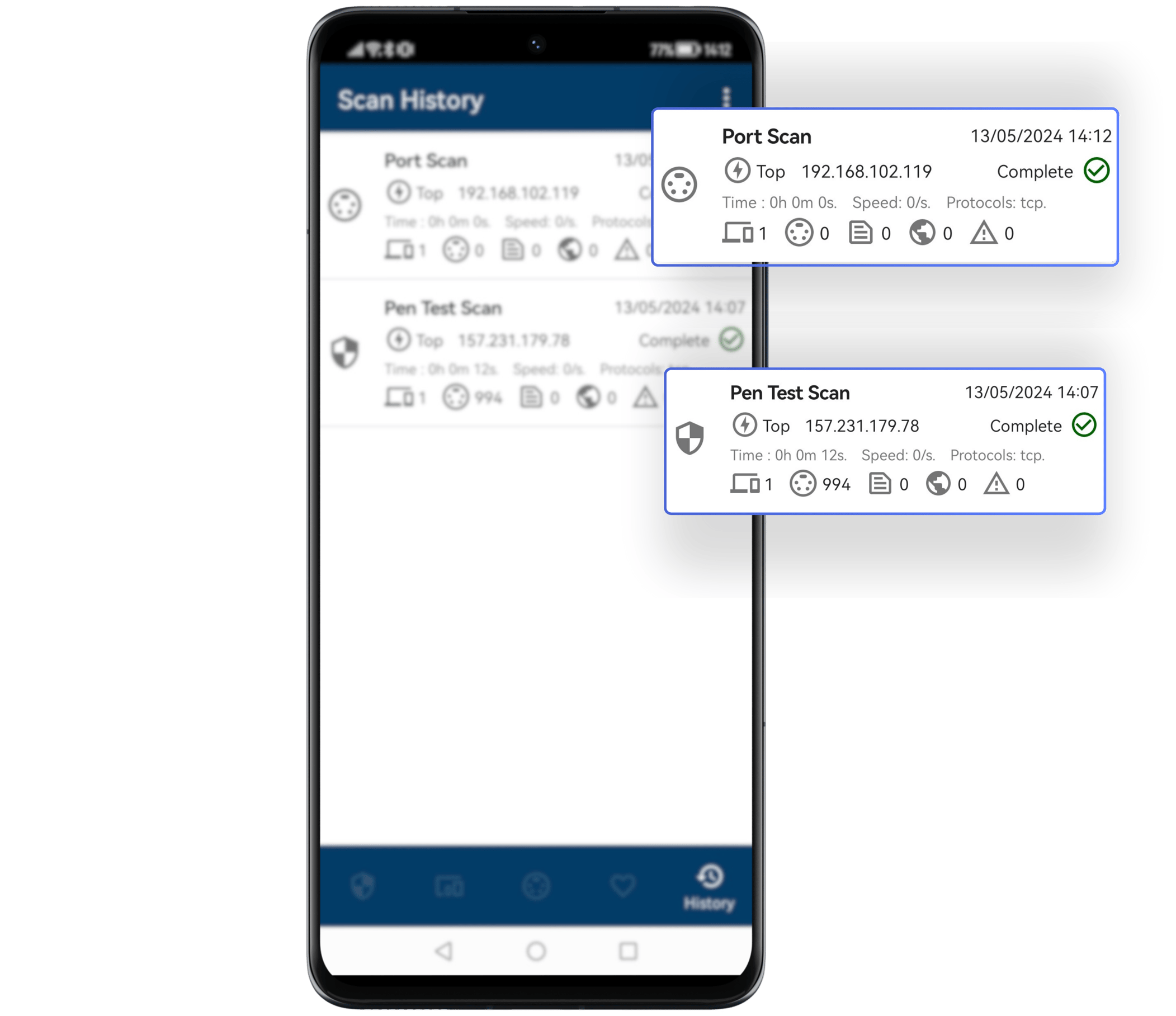 Roboshadow l Mobile Network Scanner